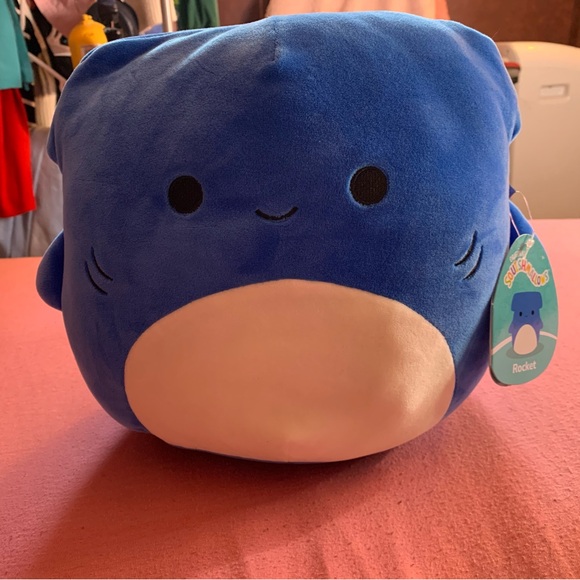 Squishmallows | Toys | Rocket The Blue Hammerhead Shark Squishmallow ...